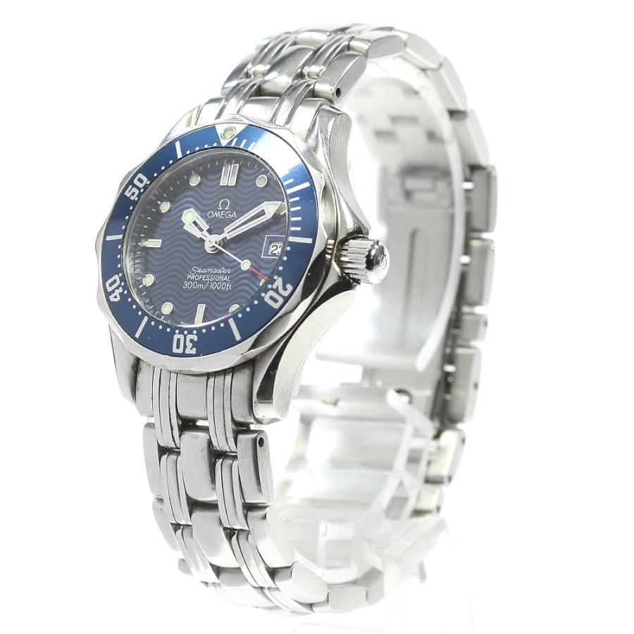 OMEGA オメガ 2583.80 シーマスター300 デイト クォーツ レディース _834403 : CLOSER Yahoo!ショップ - 通販 - Yahoo!ショッピング