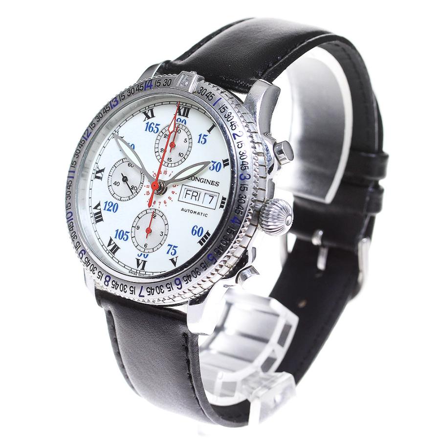 LONGINES ロンジン L2.618.4 リンドバーグ クロノグラフ デイデイト 自動巻き メンズ 保証書付き_834651 : CLOSER Yahoo!ショップ - 通販 ...