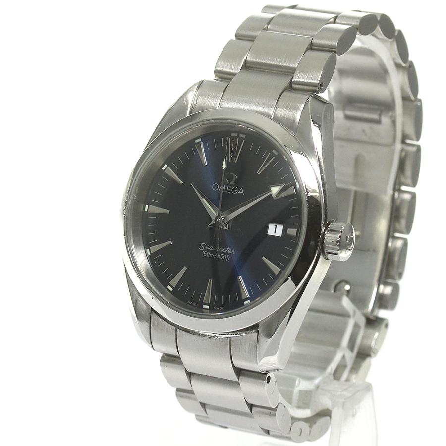 OMEGA オメガ 2518.80 シーマスター アクアテラ デイト クォーツ ボーイズ _834785 : CLOSER Yahoo!ショップ - 通販 - Yahoo!ショッピング