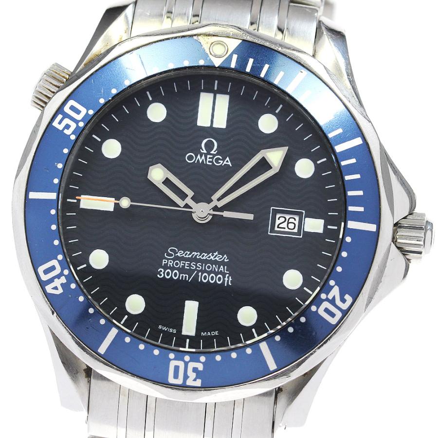 オメガ OMEGA 2541.80 シーマスター300 デイト クォーツ メンズ _835110 : 835110 : CLOSER ...