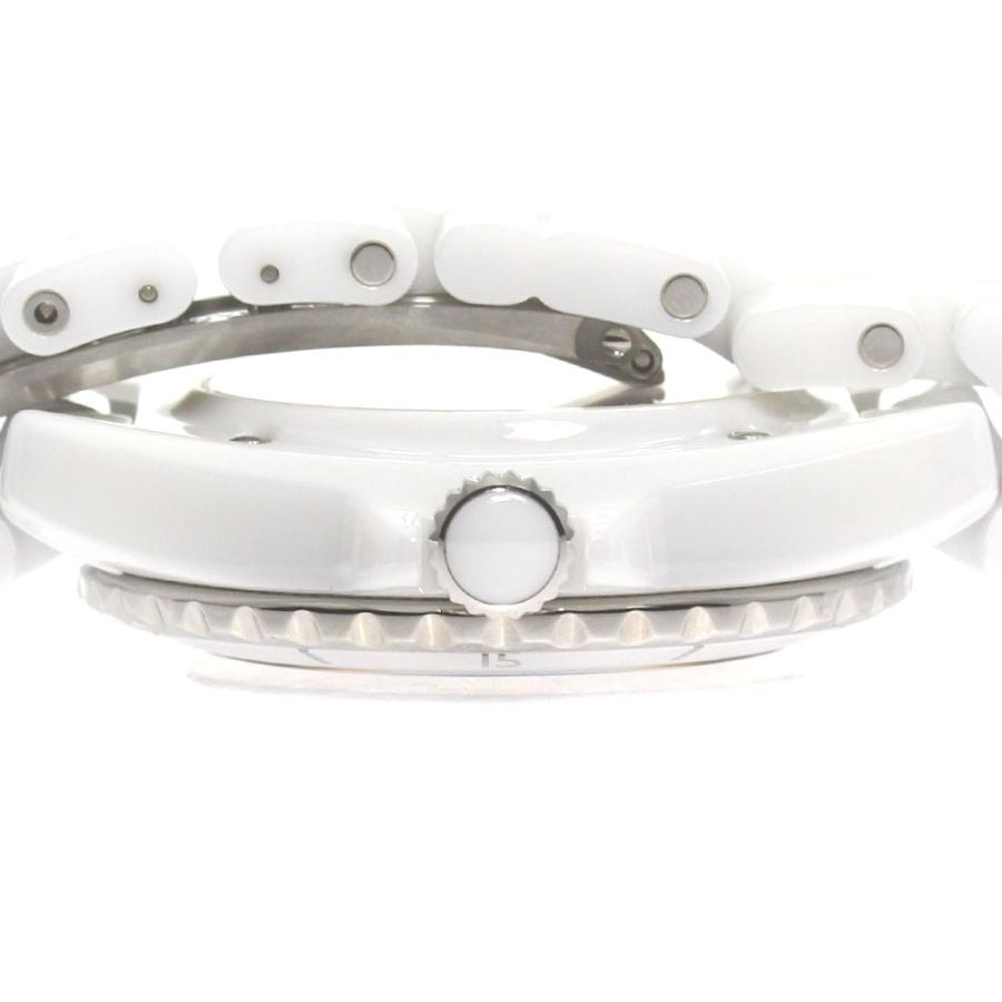 CHANEL シャネル H5705 J12 キャリバー12.1 38MM 12Pダイヤ 自動巻き メンズ 極美品 _835387 ...