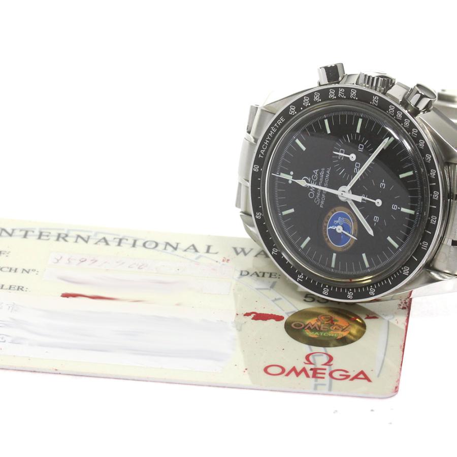 OMEGA オメガ 3597.17 スピードマスター プロフェッショナル アポロ14号 ミッションズ クロノグラフ 手巻き メンズ 良品 保証 ...