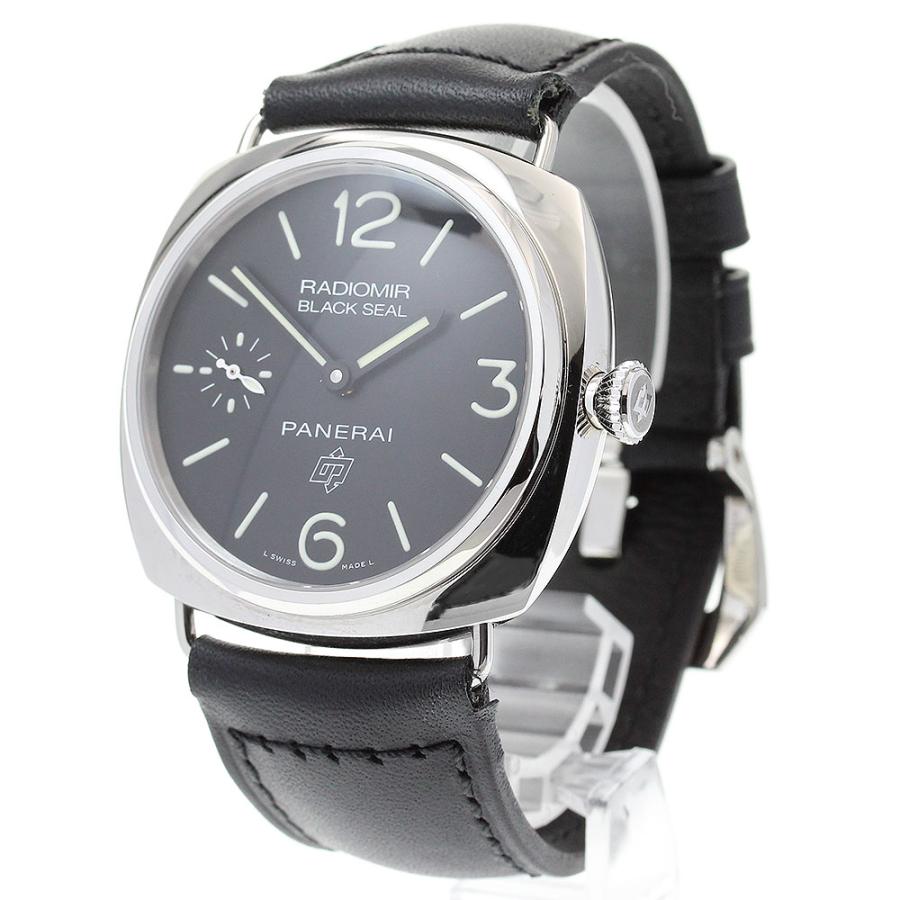 OFFICINE PANERAI（オフィチーネ パネライ） パネライ PANERAI PAM00380 ラジオミール ブラックシール ロゴ ...