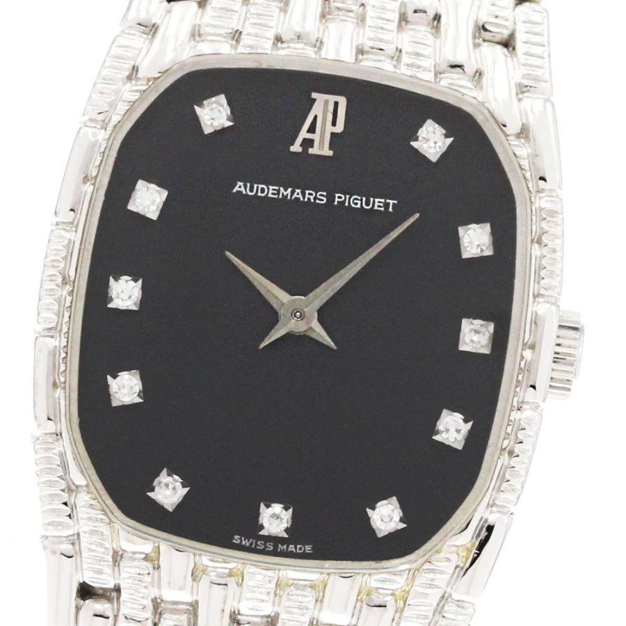 AUDEMARS PIGUET オーデマ・ピゲ K18WG 11P ダイヤインデックス cal.2080 手巻き メンズ _837470 : CLOSER Yahoo!ショップ - 通販 ...