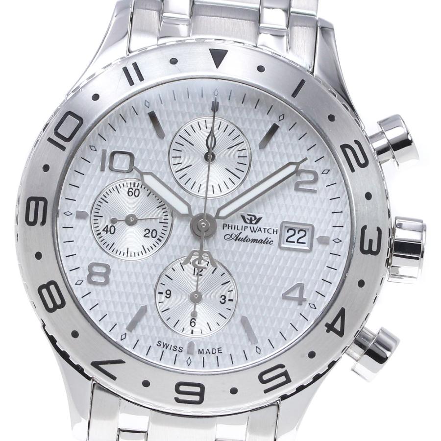 フィリップウォッチ Philip Watch 82.43.981.015 デイト クロノグラフ 自動巻き メンズ 良品 _837827 : CLOSER Yahoo!ショップ - 通販 ...