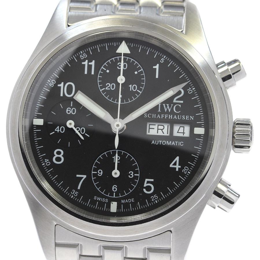 IWC SCHAFFHAUSEN 3706-007 フリーガー デイデイト クロノグラフ 自動巻き メンズ 良品 保証書付き_838028 : CLOSER Yahoo!ショップ - 通販 ...