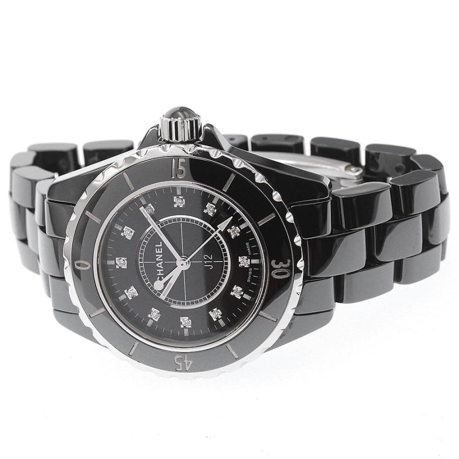 CHANEL シャネル H1625 J12 黒セラミック 12Pダイヤ クォーツ レディース 良品 保証書付き_838055 : CLOSER Yahoo!ショップ - 通販 - Yahoo ...