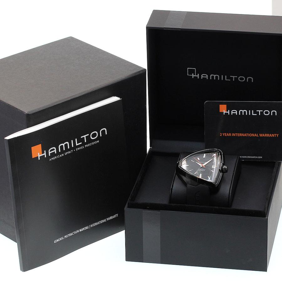 HAMILTON（ハミルトン） HAMILTON H24585731 ベンチュラ エルヴィス80 デイト 自動巻き メンズ 良品 箱・保証書 ...