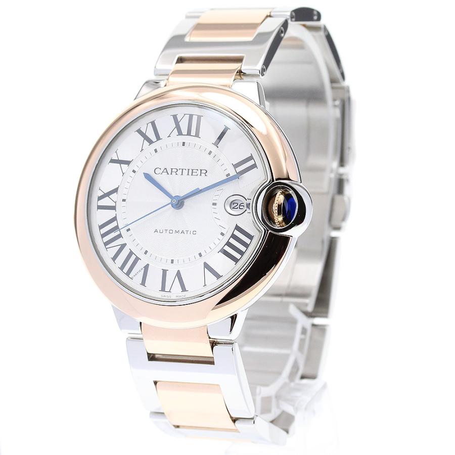 Cartier カルティエ CARTIER W2BB0004 バロンブルー K18PGコンビ 自動巻き メンズ 美品 内箱・保証書付き_838386 : CLOSER Yahoo!ショップ ...