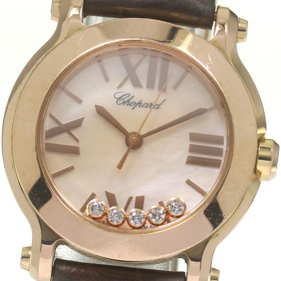Chopard（ショパール） Chopard 4189 ハッピースポーツ K18PG クォーツ レディース _838551 : CLOSER Yahoo!ショップ - 通販 - Yahoo ...