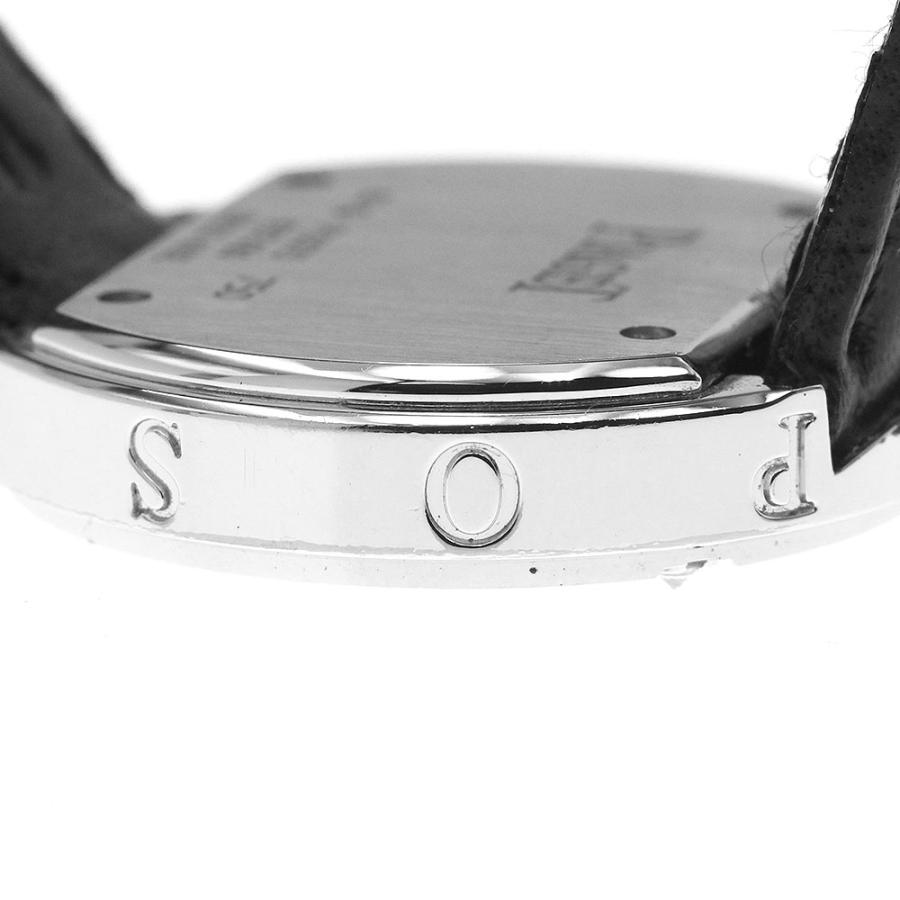 ピアジェ PIAGET P10275 ポセション K18WG 1Pダイヤ クォーツ レディース _839340 : 839340 ...