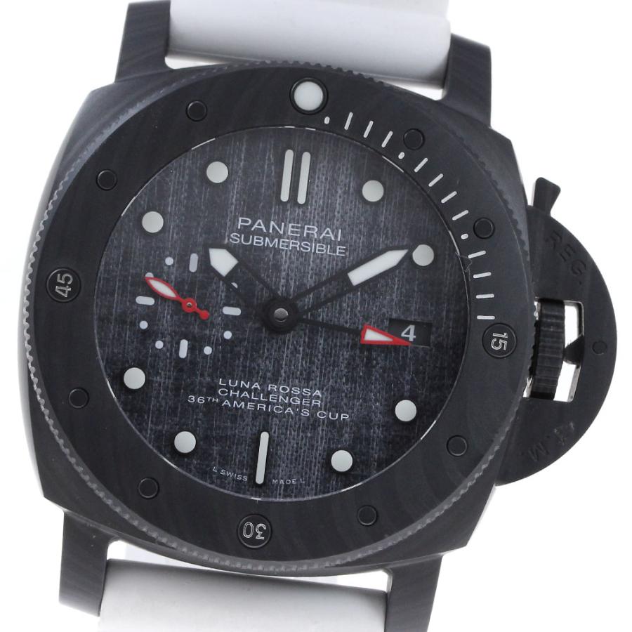 パネライ PANERAI PAM01039 サブマーシブル ルナ・ロッサ GMT 自動巻き メンズ _839510 : 839510 ...