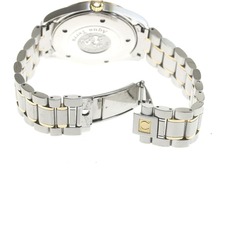 OMEGA オメガ 2317.30 シーマスター アクアテラ YGコンビ デイト クォーツ メンズ _839561 : CLOSER ...