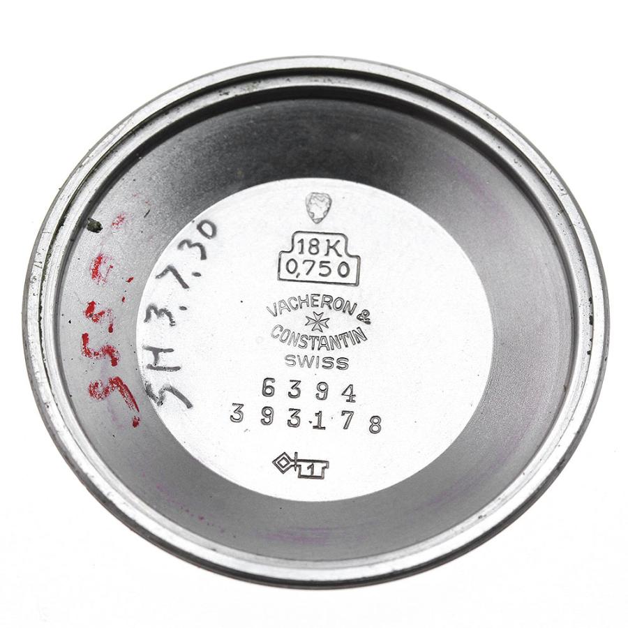 VACHERON CONSTANTIN（ヴァシュロン・コンスタンタン） VACHERON CONSTANTIN 6394 K18WG cal ...