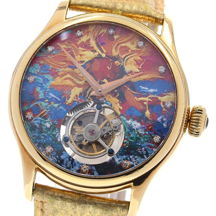 深見東州 Toshyu Fukami 太平洋のご来光 トゥールビヨン 100本限定 12P 手巻き メンズ _839722 : CLOSER ...