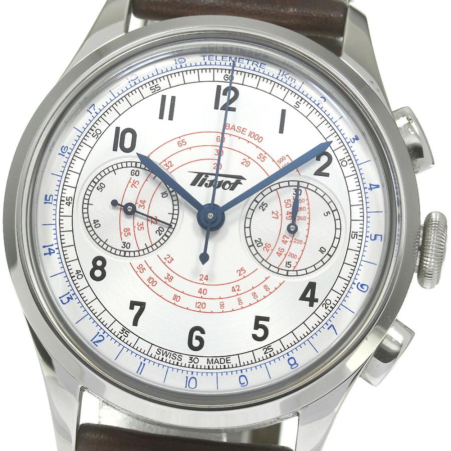 TISSOT（ティソ） TISSOT T142.462.16.032.00 テレメーター 1938 クロノグラフ 自動巻き メンズ 内箱・保証書付き_840069 : CLOSER Yahoo ...