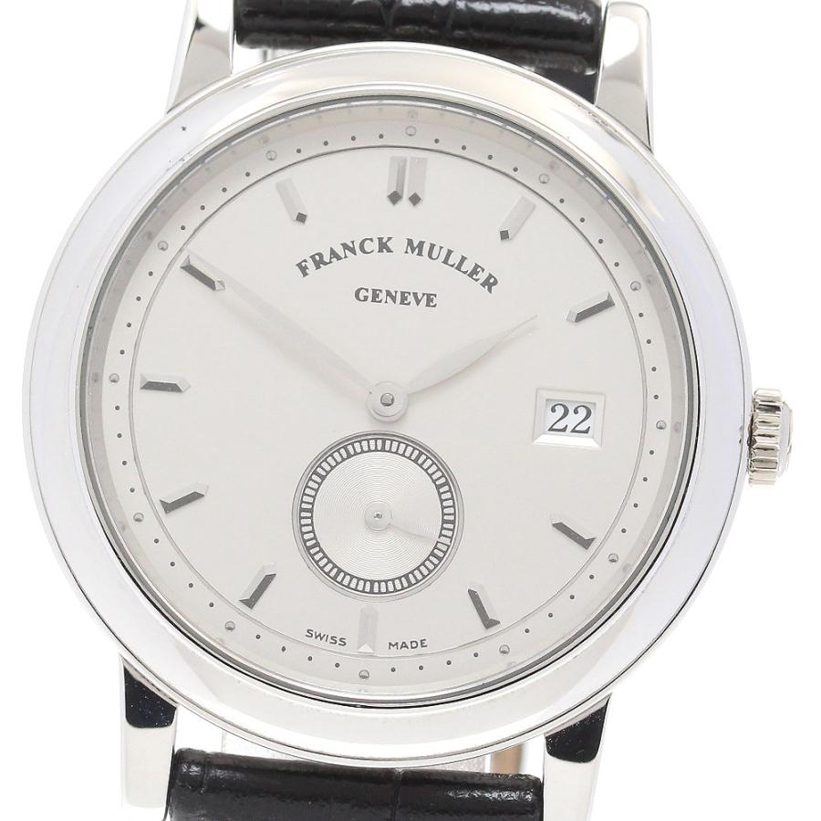 FRANCK MULLER（フランクミュラー） FRANCK MULLER 2000AT ラウンド クラシック PT950 スモールセコンド ...