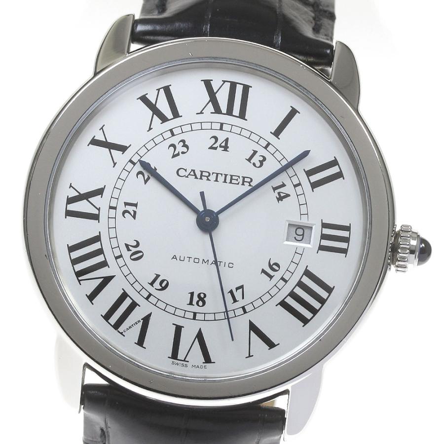 カルティエ CARTIER W6701010 ロンドソロXL デイト 自動巻き メンズ _840197 : 840197 : CLOSER ...