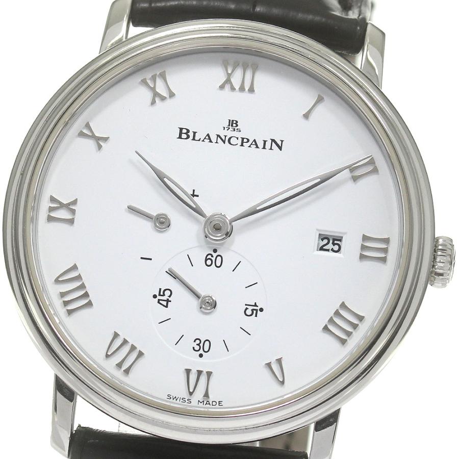 BLANCPAIN ブランパン Blancpain 6606-1127-55B ヴィルレ ウルトラスリム 自動巻き メンズ 良品 保証書付き_840351【ev10】 : CLOSER ...