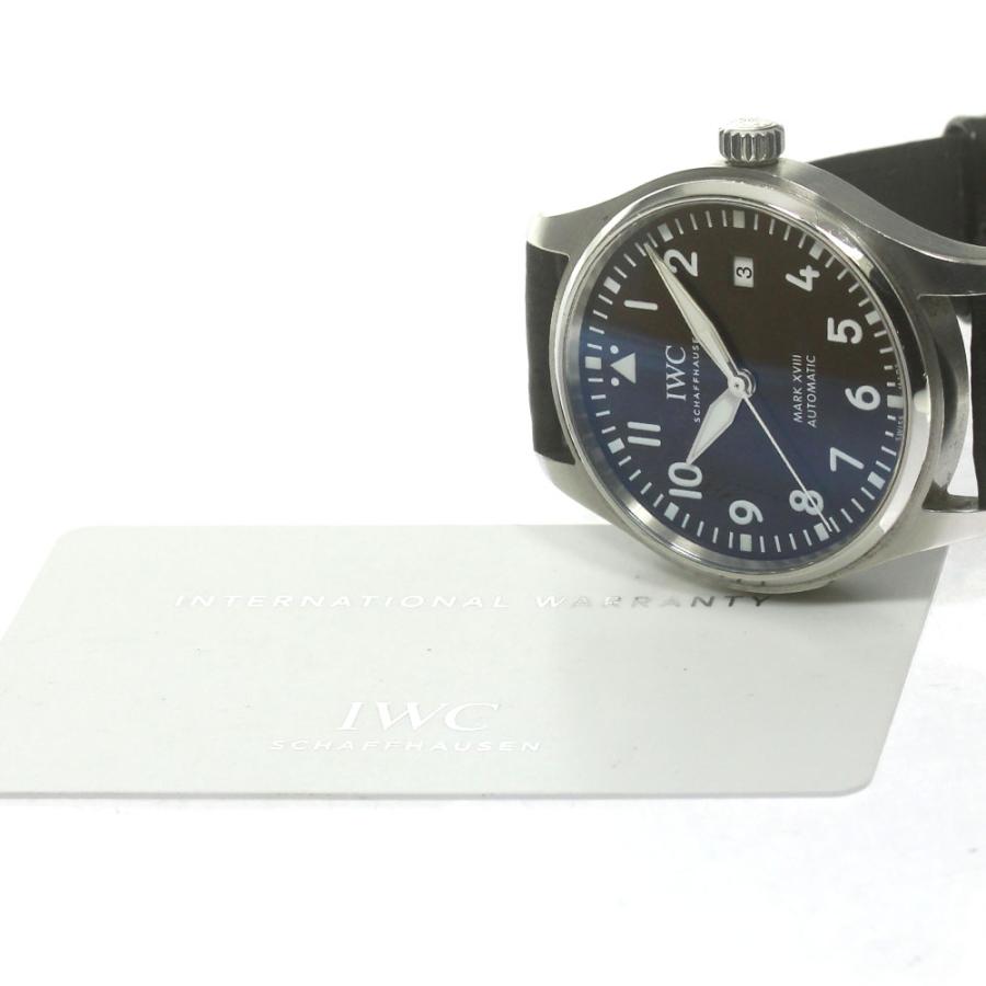 IWC SCHAFFHAUSEN IW327003 パイロット・ウォッチ・マーク XVIII アントワーヌ・ド・サンテグジュペリ 自動巻き メンズ 保証書付き_840353 : CLOSER ...