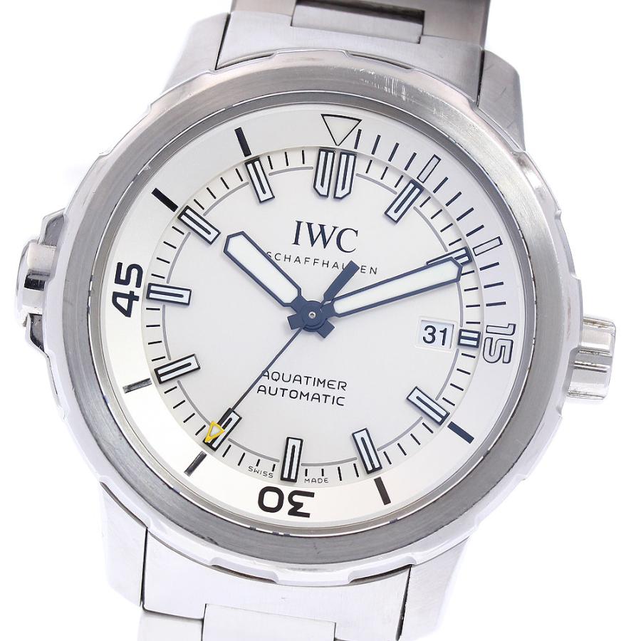 IWC SCHAFFHAUSEN IW329004 アクアタイマー デイト 自動巻き メンズ _840357 : CLOSER Yahoo!ショップ - 通販 - Yahoo!ショッピング