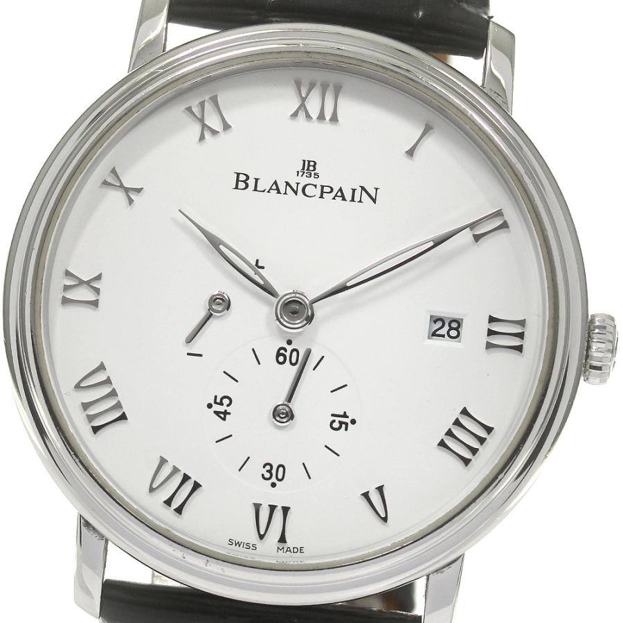 BLANCPAIN ブランパン Blancpain 6606-1127-55B ヴィルレ ウルトラスリム 手巻き メンズ 保証書付き_840362 : CLOSER Yahoo!ショップ ...
