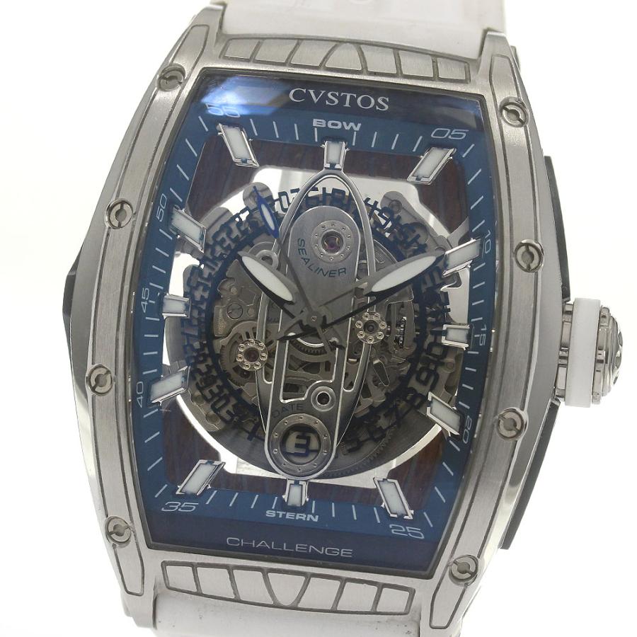 CVSTOS クストス CVT-SEA-ST チャレンジ シーライナー デイト 自動巻き メンズ 箱・保証書付き_840629 : CLOSER Yahoo!ショップ - 通販 - Yahoo ...