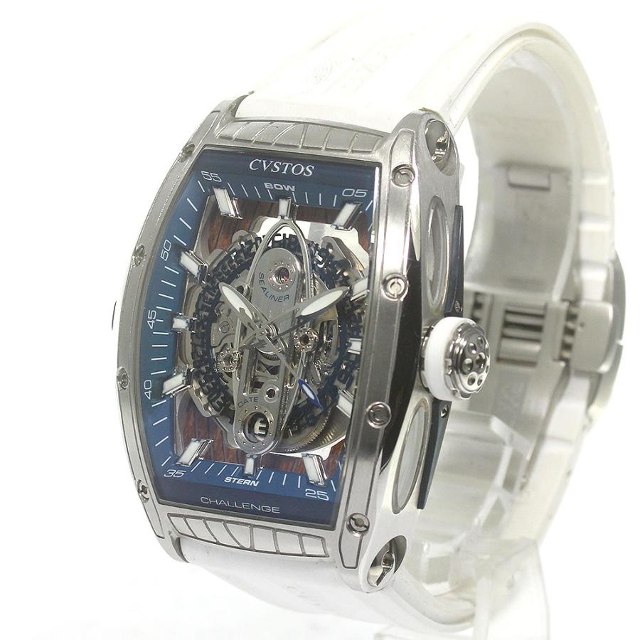CVSTOS クストス CVT-SEA-ST チャレンジ シーライナー デイト 自動巻き メンズ 箱・保証書付き_840629 : CLOSER Yahoo!ショップ - 通販 - Yahoo ...