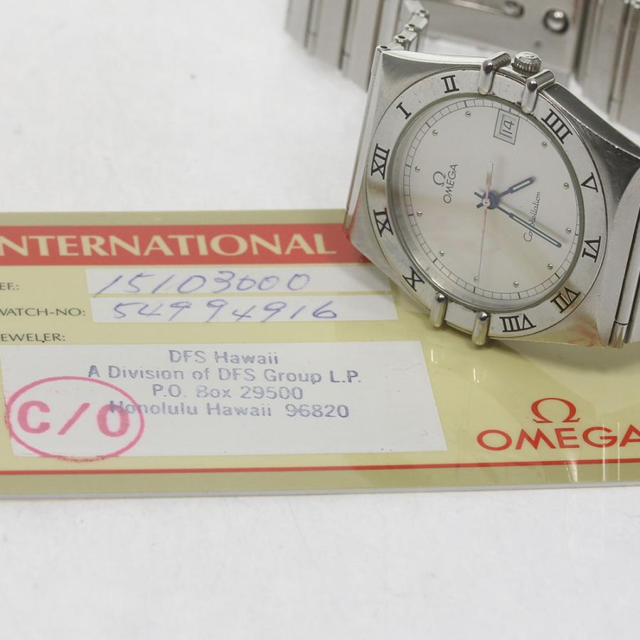 オメガ OMEGA 1510.30 コンステレーション デイト クォーツ メンズ 保証書付き_840743 : 840743 : CLOSER ...