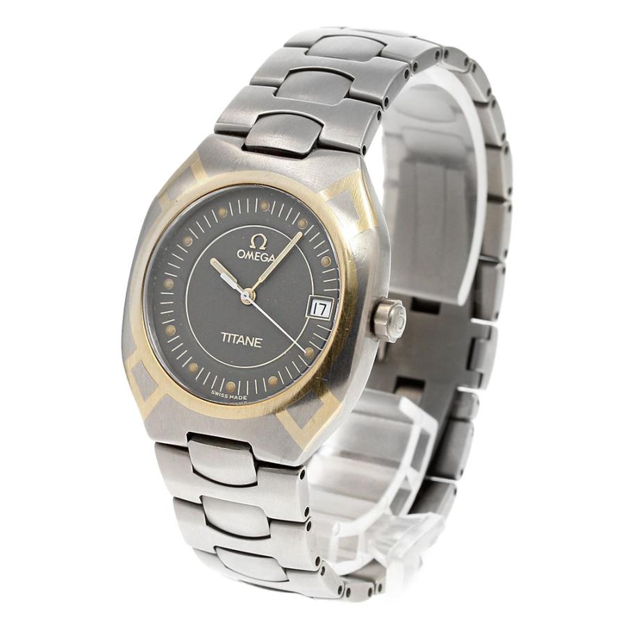 OMEGA オメガ 5814.40 シーマスター ポラリス デイト クォーツ メンズ 保証書付き_840878 : CLOSER Yahoo!ショップ - 通販 - Yahoo!ショッピング