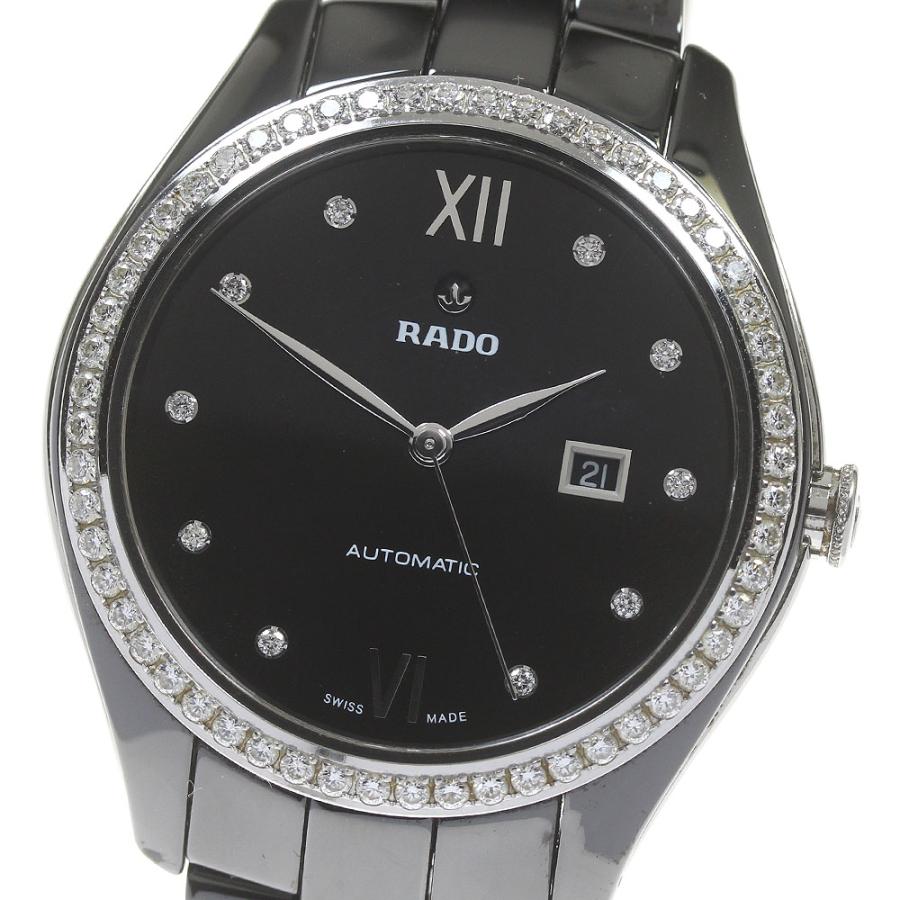 ラドー RADO R32482702 ハイパークローム ダイヤベゼル 10P 自動巻き ボーイズ _841386 : 841386 ...