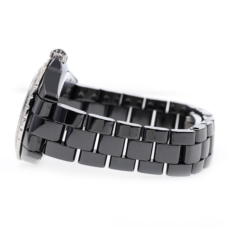 CHANEL シャネル H3108 J12 黒セラミック ダイヤベゼル 8P クォーツ レディース 良品 _841391 : CLOSER ...