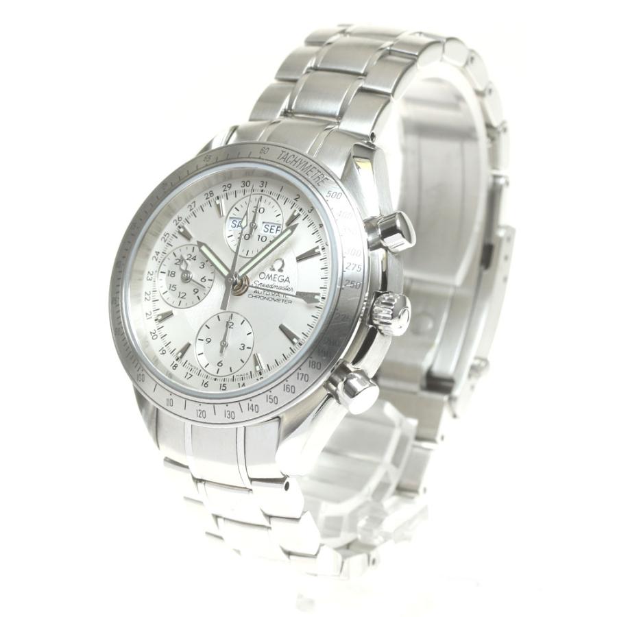 オメガ OMEGA 3221.30 スピードマスター トリプルカレンダー クロノグラフ 自動巻き メンズ 保証書付き_841693 : ...