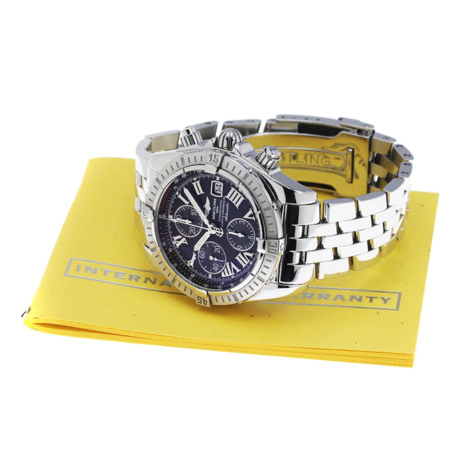 ブライトリング BREITLING A13356 クロノマット エボリューション 自動巻き メンズ 良品 保証書付き_841808 ...