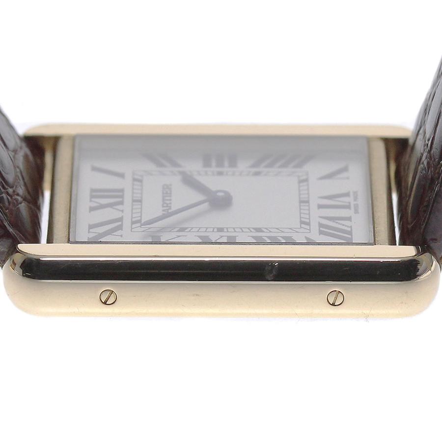 カルティエ CARTIER W1018855 タンクソロ LM K18YGコンビ クォーツ メンズ _842105 : 842105 ...