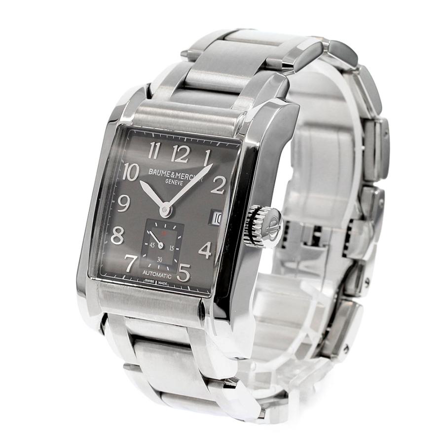 BAUME&MERCIER ボーム＆メルシェ Baume & Mercier 65697 ハンプトン スモールセコンド デイト 自動巻き ...