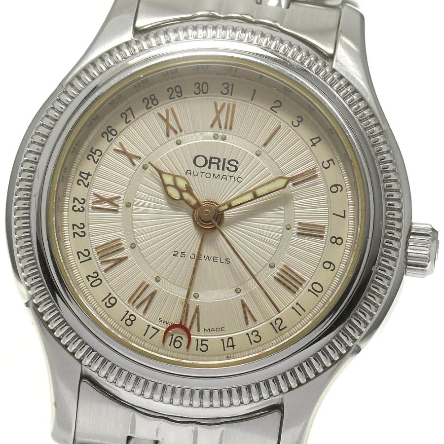 ORIS オリス 7465B ポインターデイト シースルーバック 自動巻き メンズ _842195 : CLOSER Yahoo!ショップ - 通販 - Yahoo!ショッピング