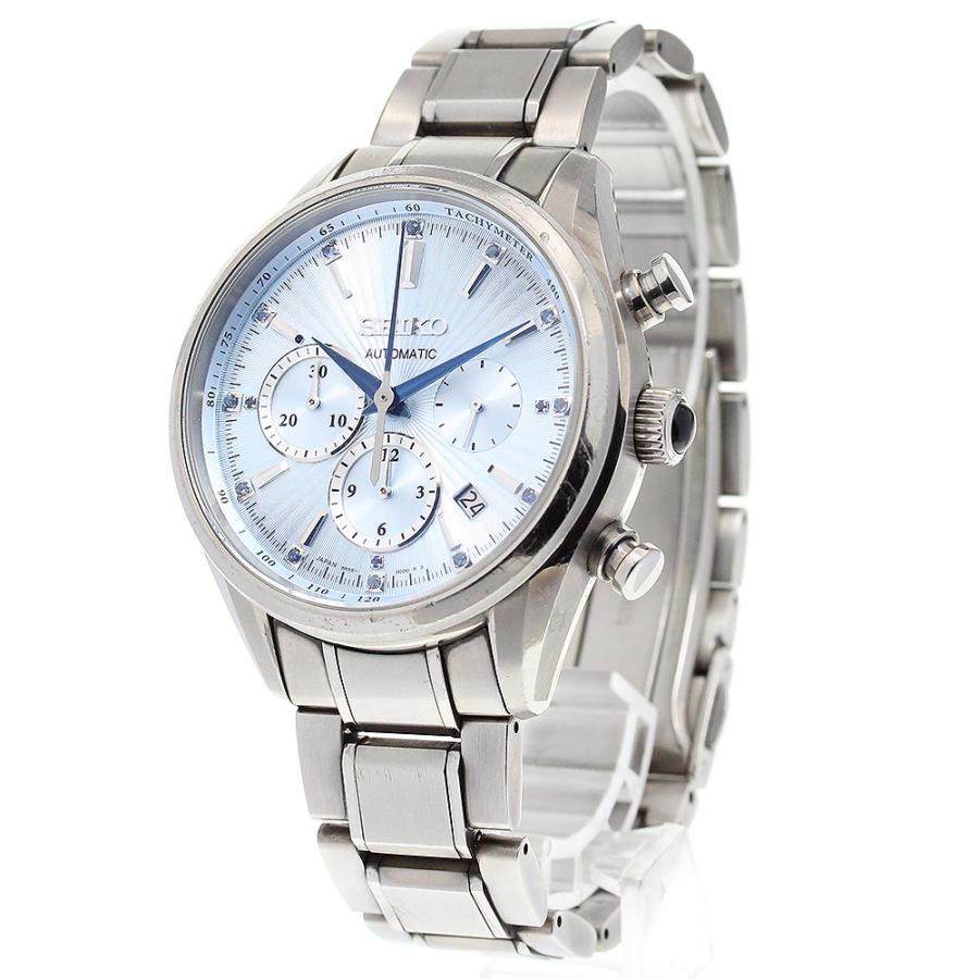SEIKO（セイコー） SEIKO SDGZ015/8R48-00D0 ブライツ クロノグラフ 500本限定 自動巻き メンズ 箱・保証書付き ...