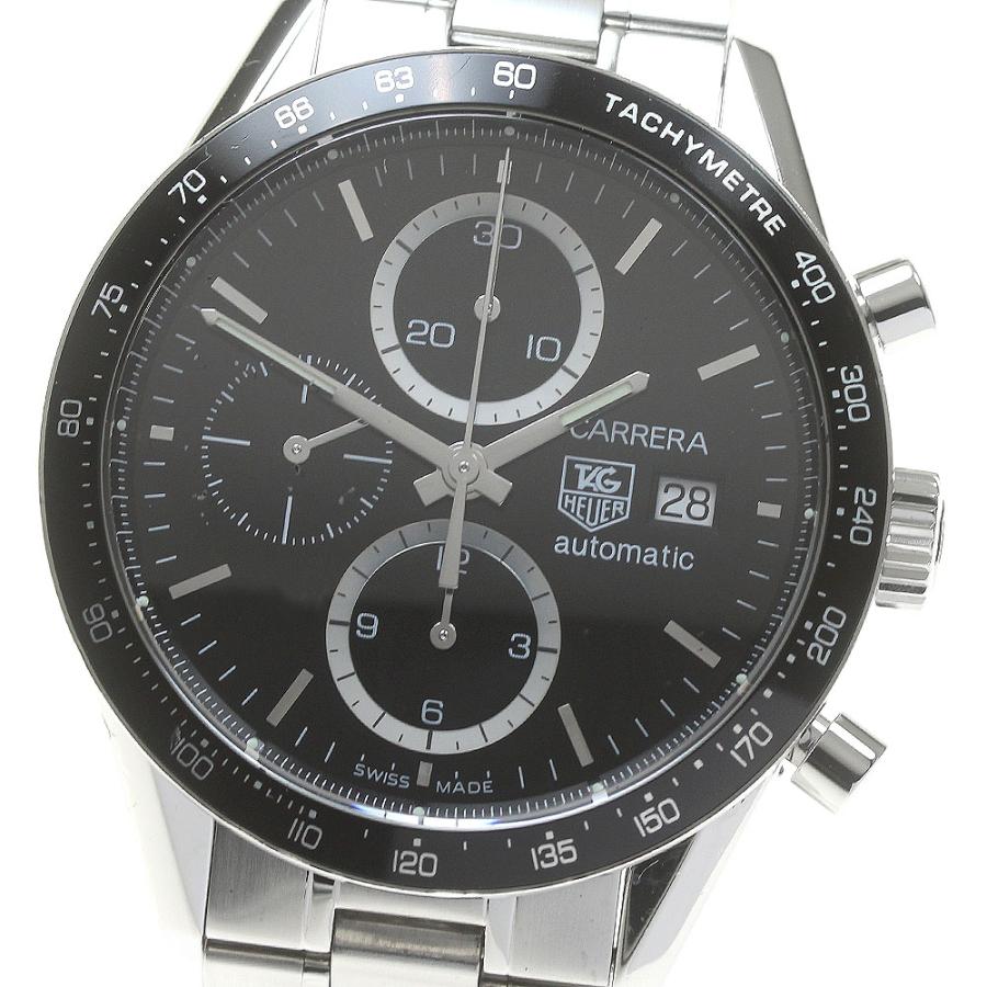 TAG HEUER タグホイヤー CV2010-3 カレラ クロノグラフ 自動巻き メンズ 保証書付き_842586 : CLOSER Yahoo!ショップ - 通販 - Yahoo!ショッピング