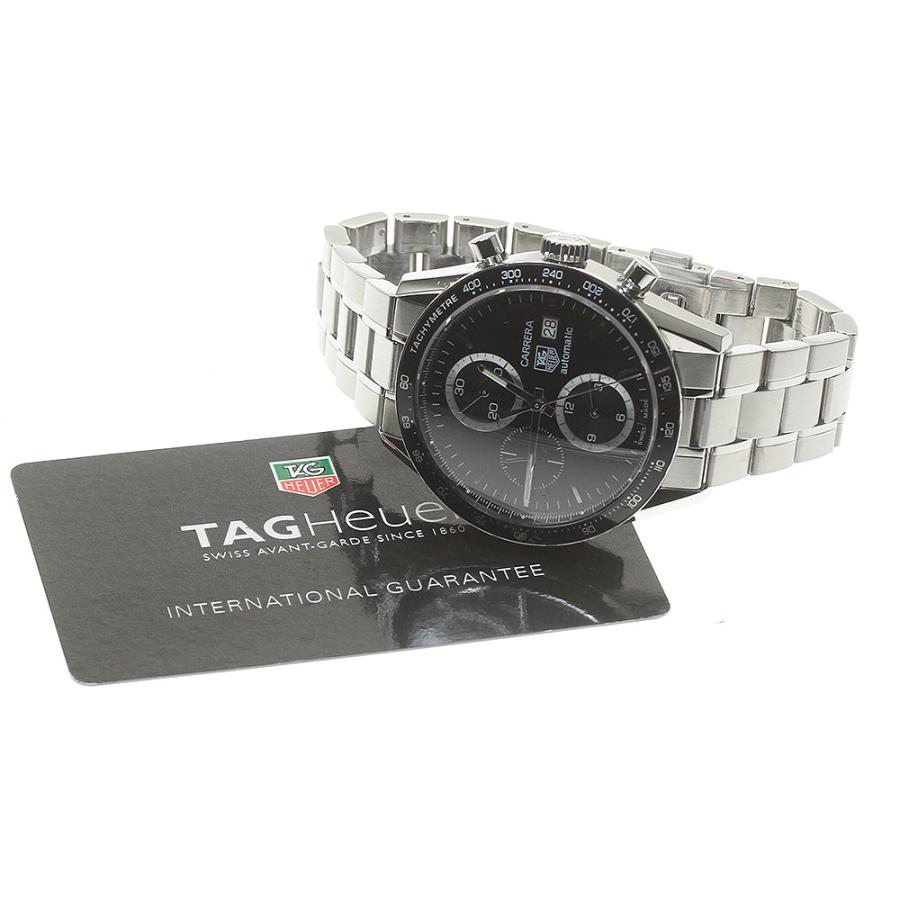 TAG HEUER タグホイヤー CV2010-3 カレラ クロノグラフ 自動巻き メンズ 保証書付き_842586 : CLOSER Yahoo!ショップ - 通販 - Yahoo!ショッピング