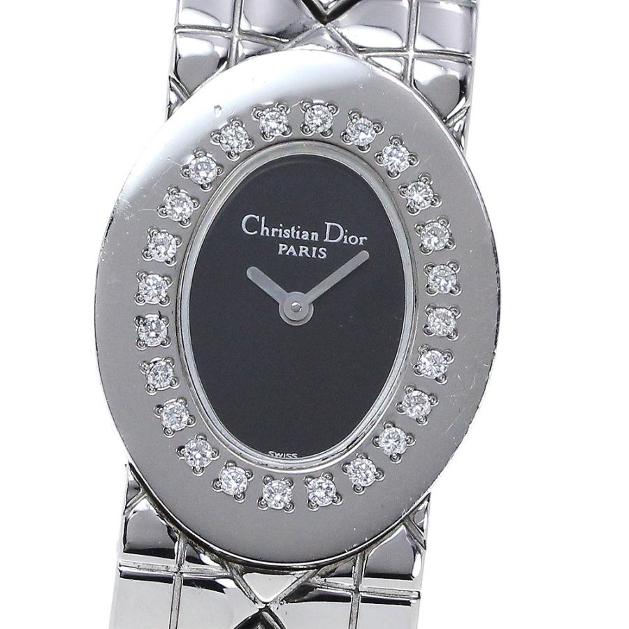 ディオール Dior D-90-1011 クリスチャンディオール レディディオール ダイヤベゼル クォーツ レディース _842590 ...