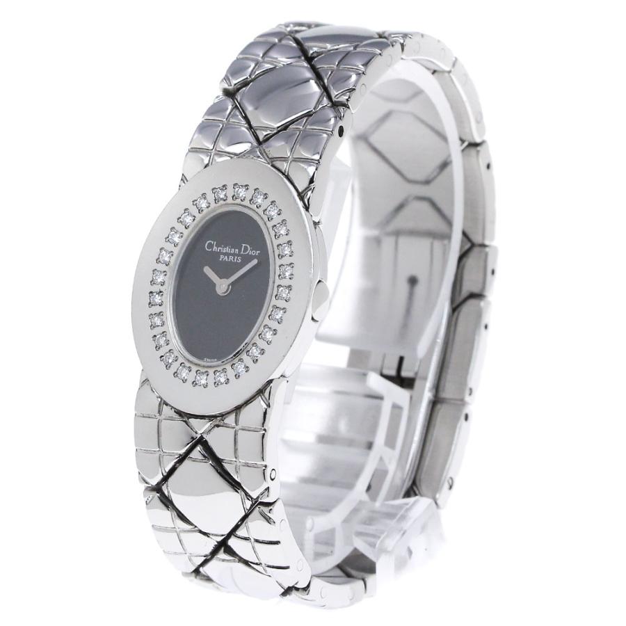 ディオール Dior D-90-1011 クリスチャンディオール レディディオール ダイヤベゼル クォーツ レディース _842590 ...