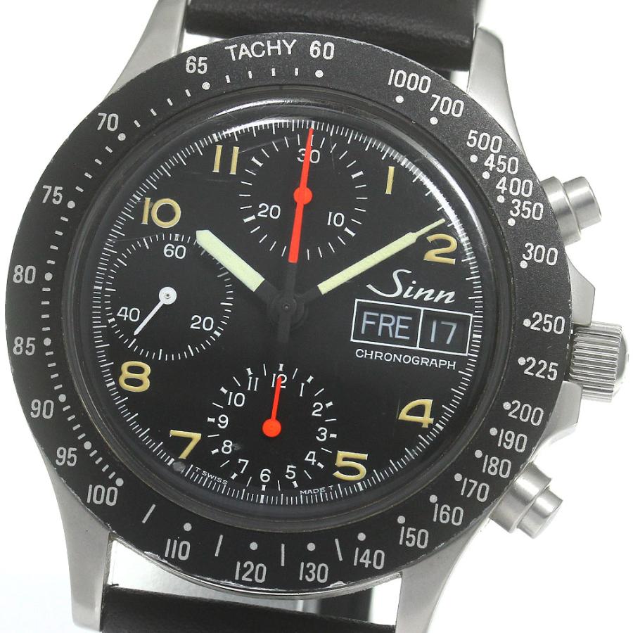 Sinn ジン 256 クロノグラフ デイデイト 自動巻き メンズ _842820【ev20】 : CLOSER Yahoo!ショップ ...