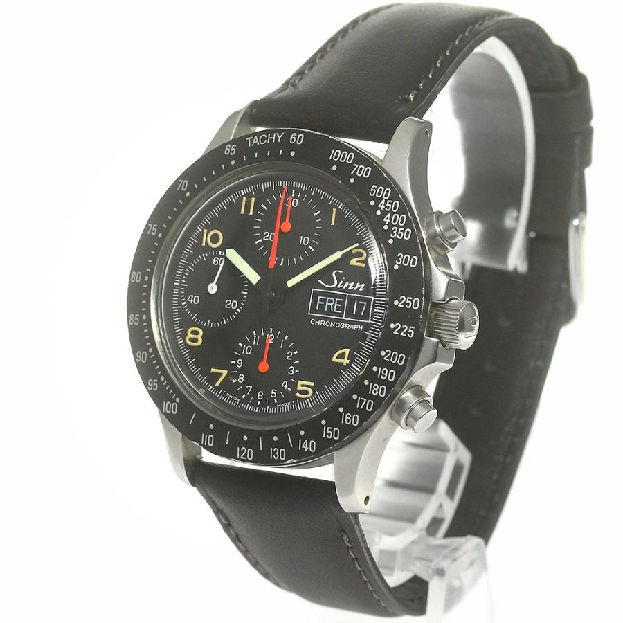 ジン Sinn 256 クロノグラフ デイデイト 自動巻き メンズ _842820 : 842820 : CLOSER Yahoo!ショップ ...