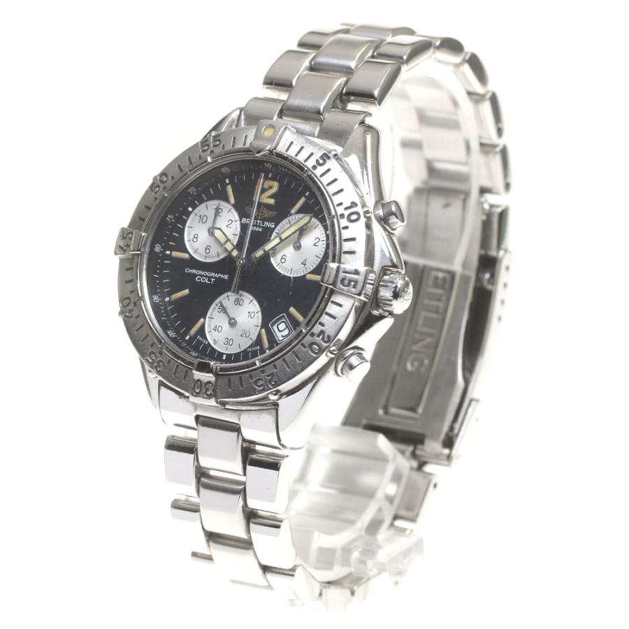 ブライトリング（BREITLING） BREITLING A53035 コルト デイト クロノグラフ クォーツ メンズ _843156 ...