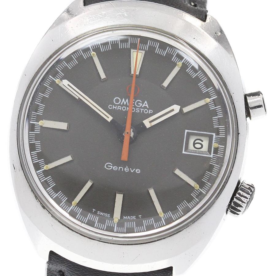 OMEGA オメガ 146.009 ジュネーブ クロノストップ Cal.920 手巻き メンズ _843374 : CLOSER Yahoo ...