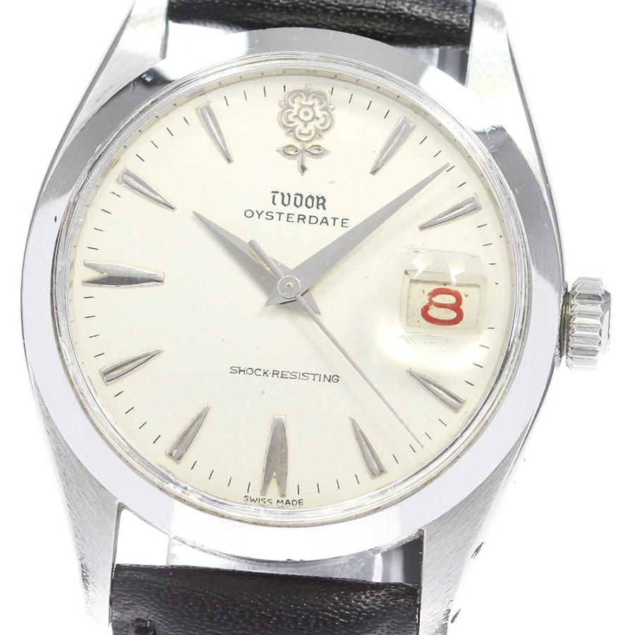 TUDOR チュードル 7939 オイスターデイト デカバラ リダンダイアル 手巻き メンズ _843434 : CLOSER Yahoo ...