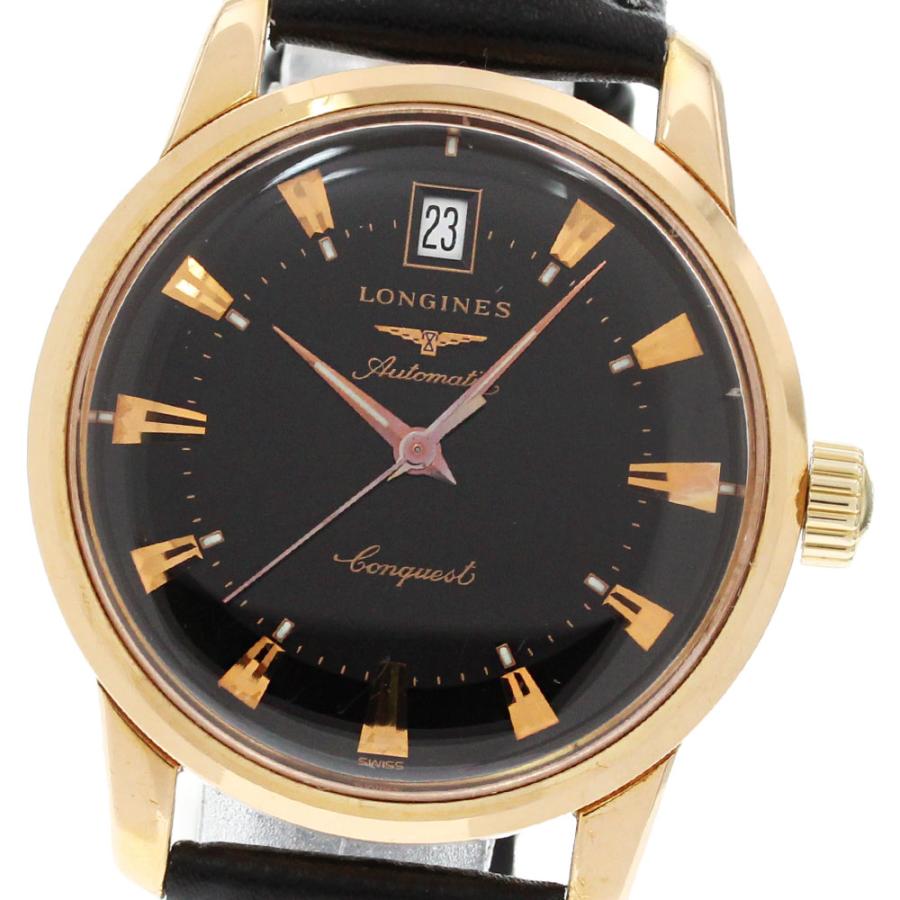LONGINES（ロンジン） LONGINES L1.611.6 コンクエスト K18PG 自動巻き メンズ _843511 : CLOSER Yahoo!ショップ - 通販 - Yahoo ...