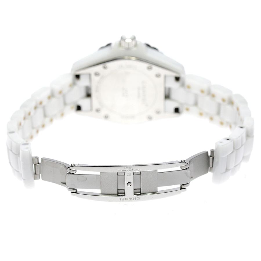 CHANEL シャネル H1628 J12 33MM 白セラミック 12Pダイヤ クォーツ レディース _843797 : CLOSER Yahoo!ショップ - 通販 - Yahoo!ショッピング