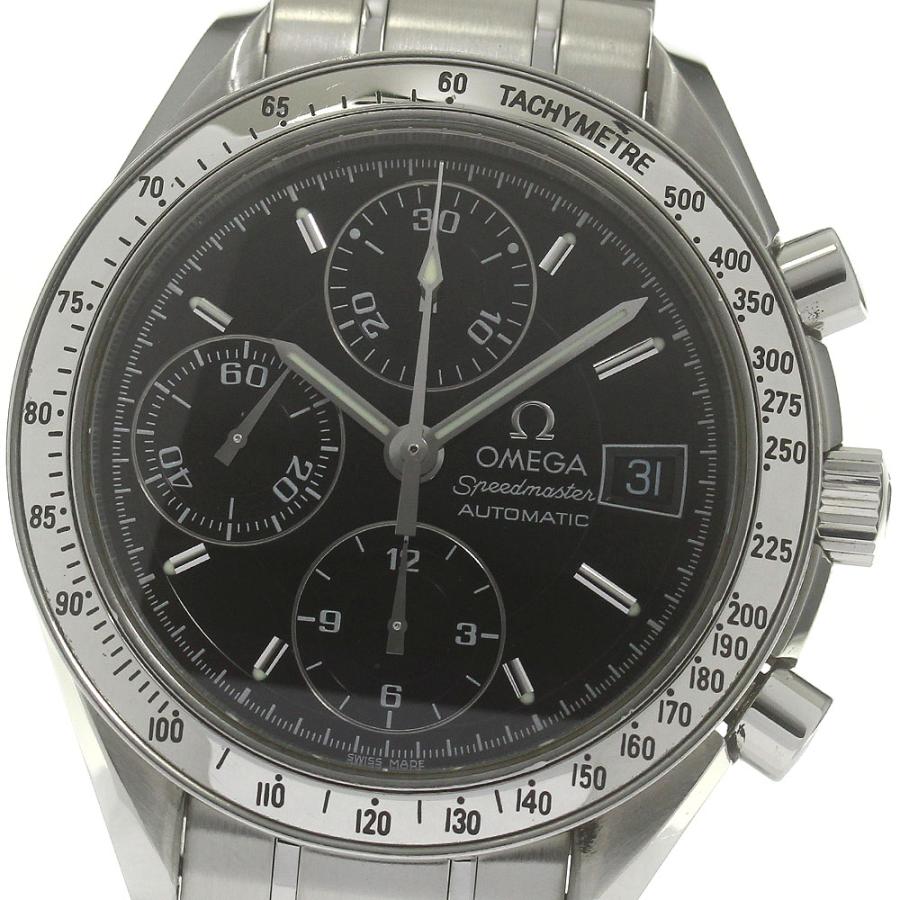 OMEGA オメガ 3513.50 スピードマスター デイト クロノグラフ 自動巻き メンズ _844126 : CLOSER Yahoo!ショップ - 通販 - Yahoo!ショッピング
